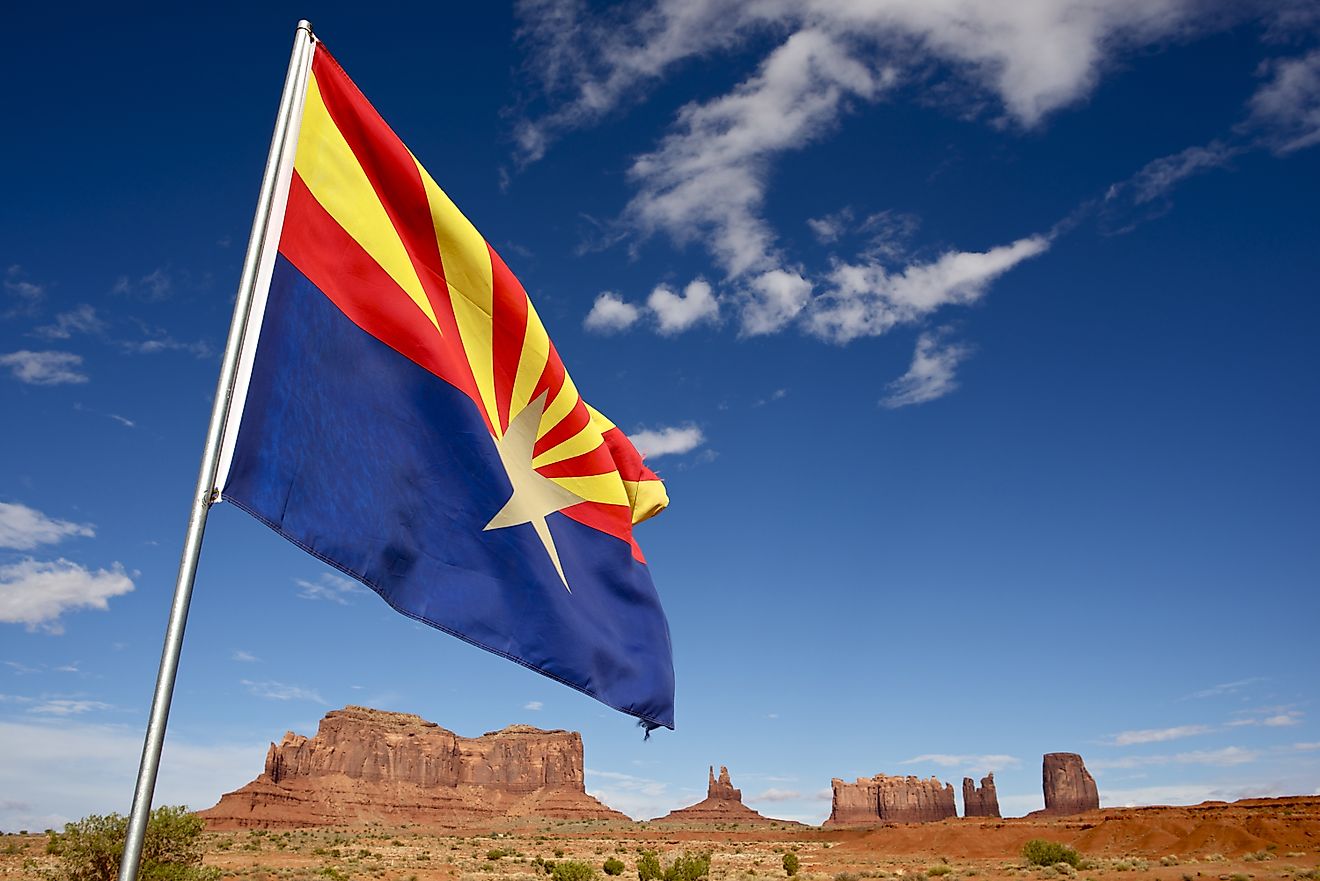 Arizona: Map and Information - All About America